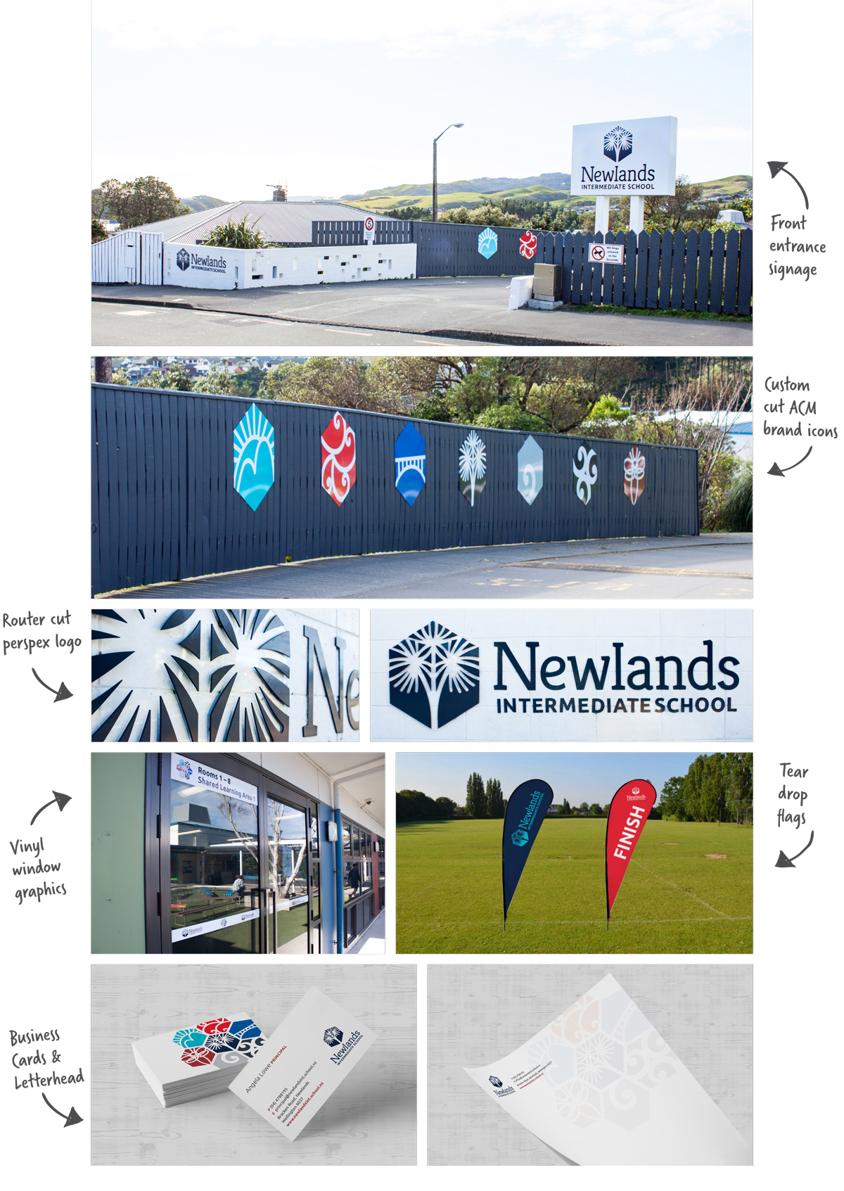 Newlands Intermediate | Printing and Signage Company New Zealand